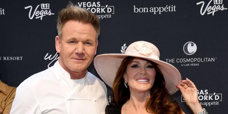 Lisa Vanderpump And Gordon Ramsay Party In Las Vegas
