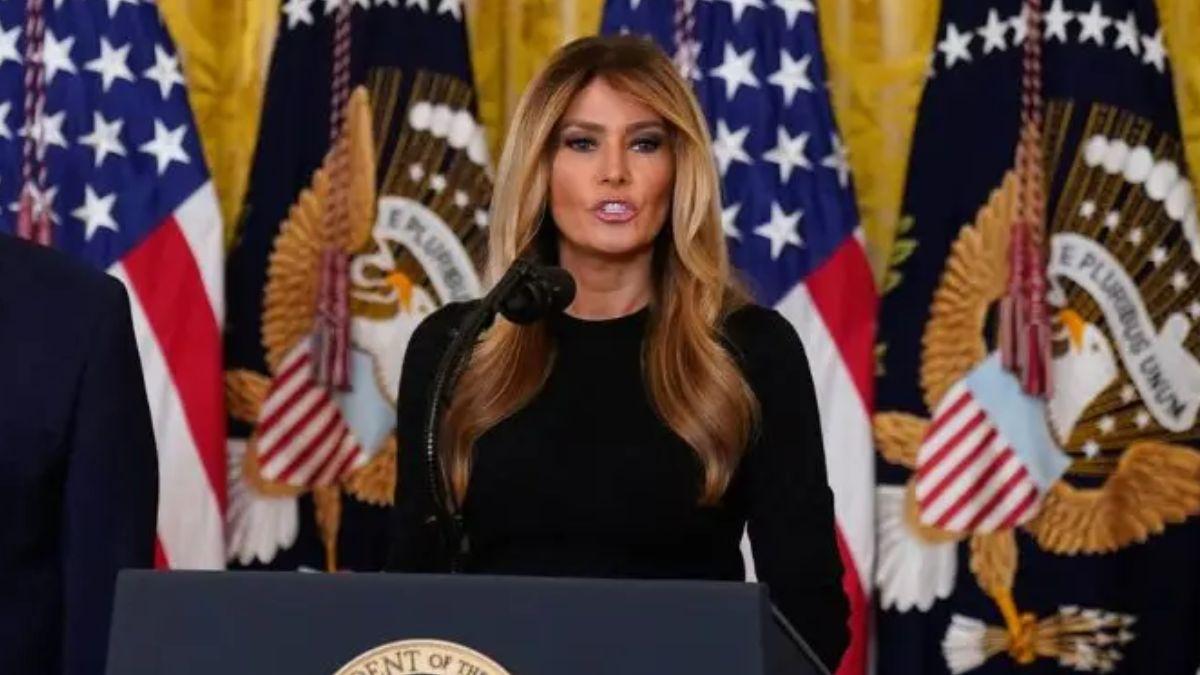 Melania Trump's Accent Mercilessly Mocked As She Gives Speech At Summit