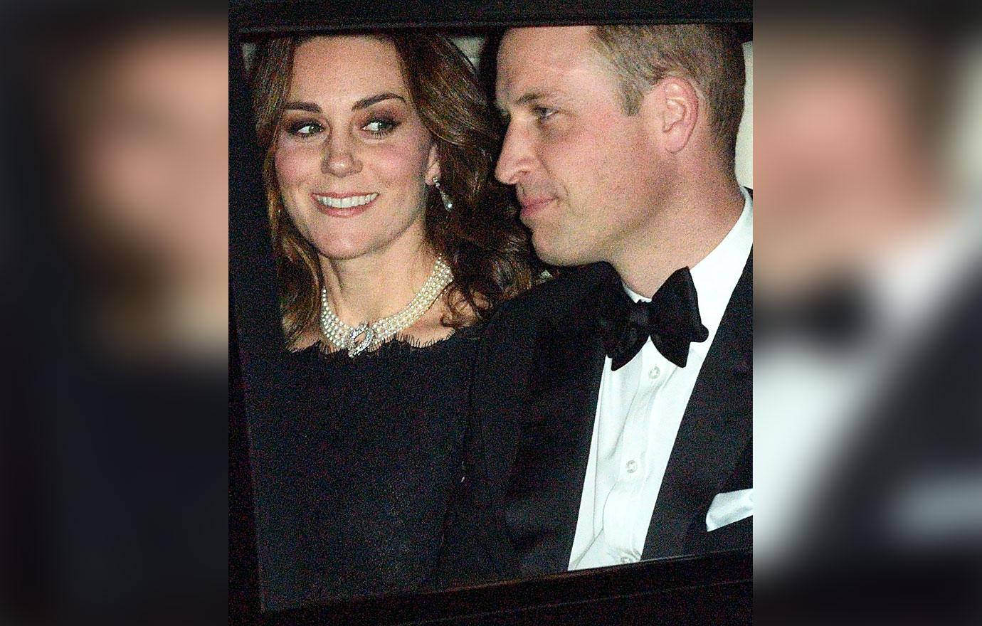 Kate Middleton And Prince William Attend The Queen’s Anniversary Dinner