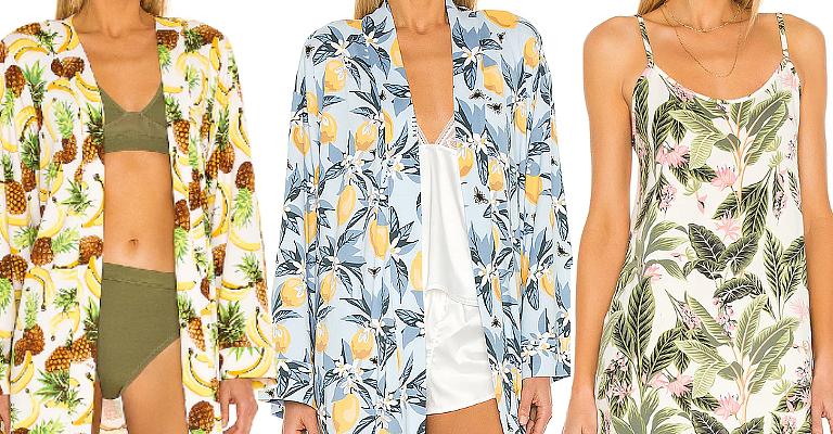 Shop Summer Printed Kimono Robes From MASONgrey At Revolve