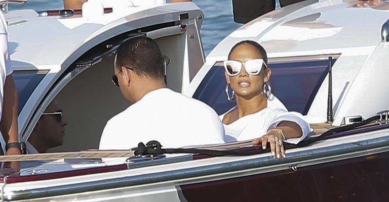 Jennifer Lopez Dazzles At Magic Johnson's 60th Birthday Celebration