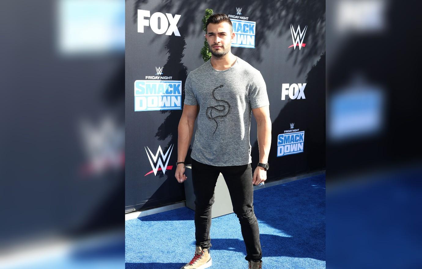 Sam Asghari Seen On SAG Strike Picket Line After Britney Split: Photo