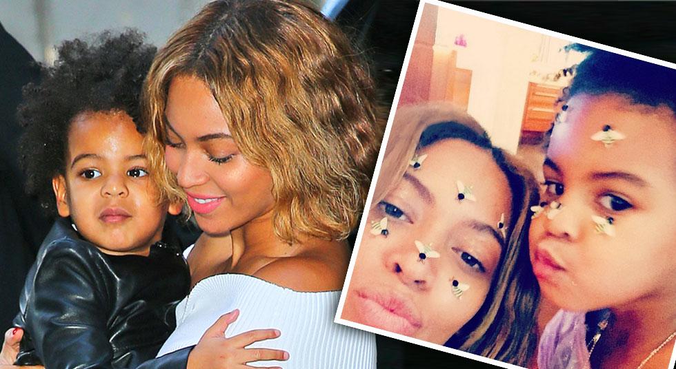 Beyonce And Blue Ivy Pucker Up For An Adorable Valentine's Day Photo In ...