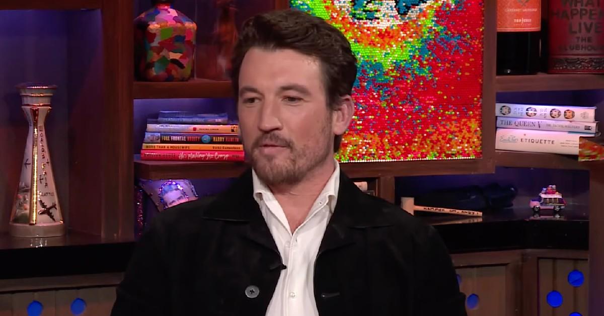 Miles Teller Teases Andy Cohen For Looking At His Crotch On 'WWHL'