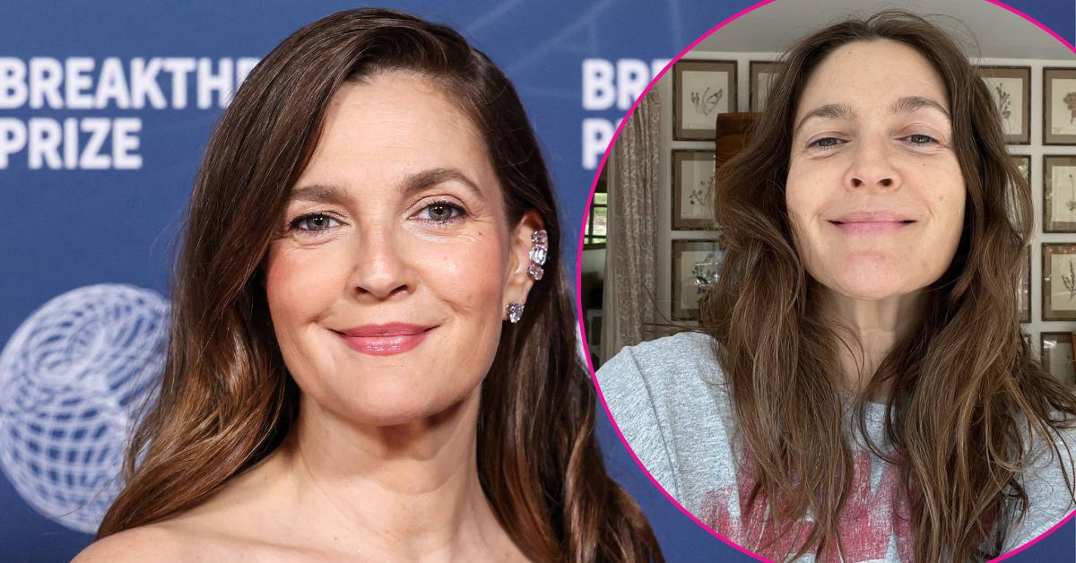 Drew Barrymore Stuns In Makeup-Free Selfie