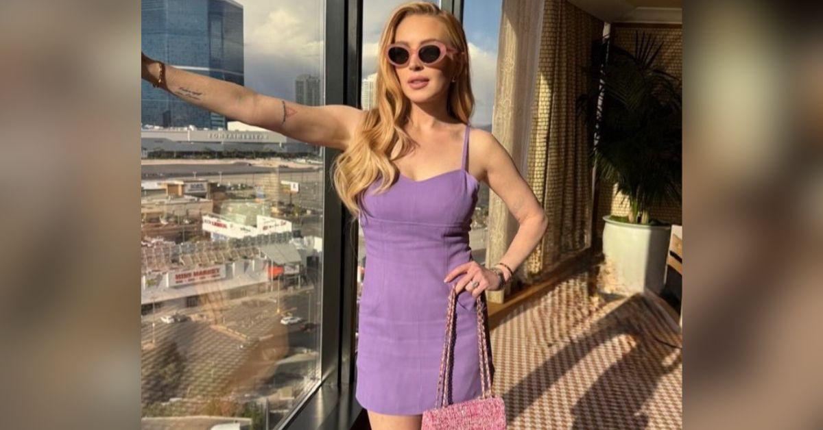 Lindsay Lohan Shows Off 'New Face' Amid Plastic Surgery Rumors