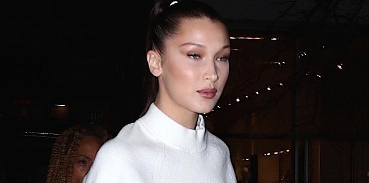 Bella Hadid Looks Unrecognizable In An Oversized White Outfit!