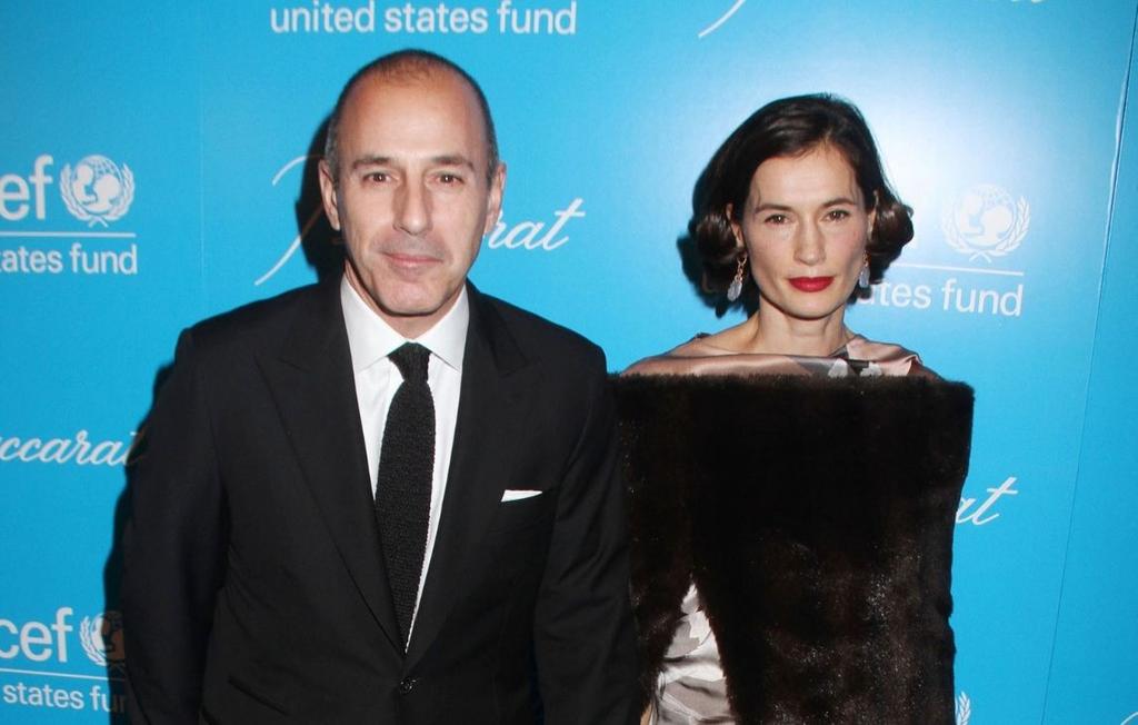 Matt Lauer & Girlfriend Attend Same Event As Ex-Wife Annette Roque