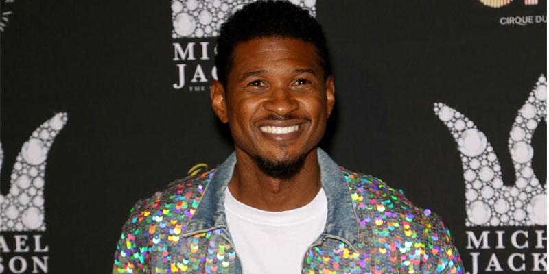 Usher Spotted Leaving His Private Jet To Get Ready For His Concert In ...