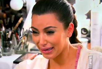 Kim Kardashian Mocks Her Crying Face: "I'm So Ugly!"