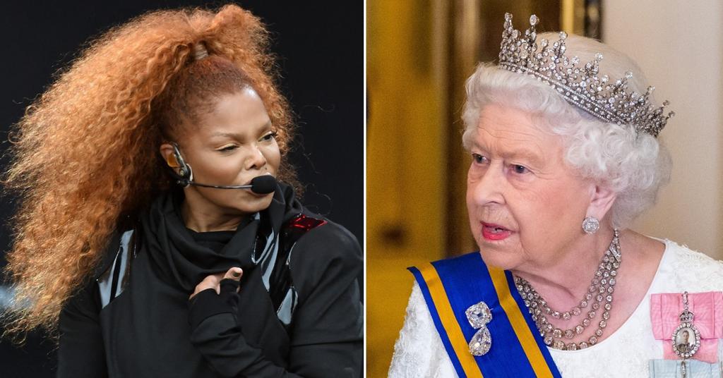Janet Jackson's 'Pants Split' While Singing In Front Of Queen Elizabeth