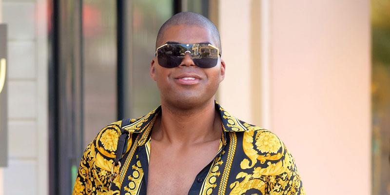 EJ Johnson Takes In Shopping Day In St. Tropez After Car Crash