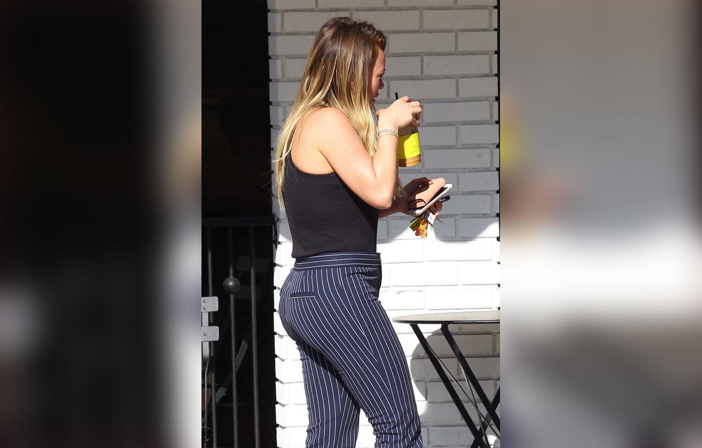 Hilary Duff Wears Butt-Hugging Pants
