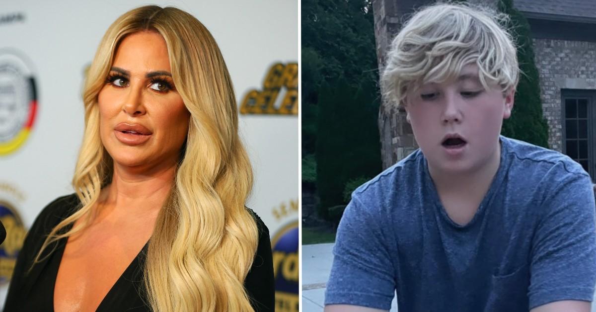 Kim Zolciak Bonds With Son Kash After Kroy Biermann's Claims