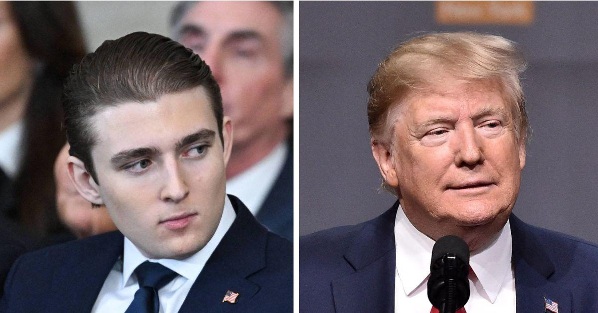 Barron Trump Spotted For The First Time In Months At UFC Event