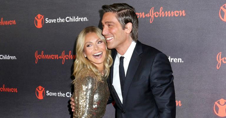 Kelly Ripa Took 'Indecent Photos' In Front of David Muir's Portrait