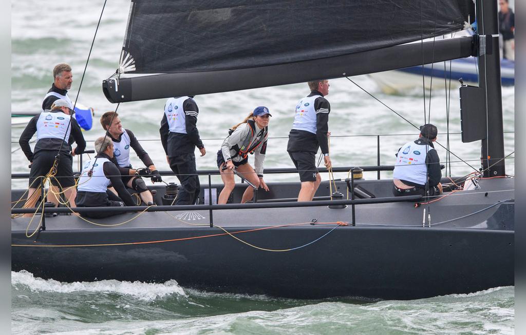 Kate Middleton & Prince William Compete In A Charity Sailing Regatta