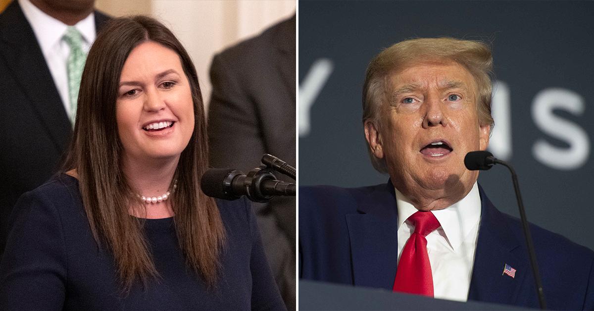 Sarah Huckabee Sanders Fails To Endorse Donald Trump For President
