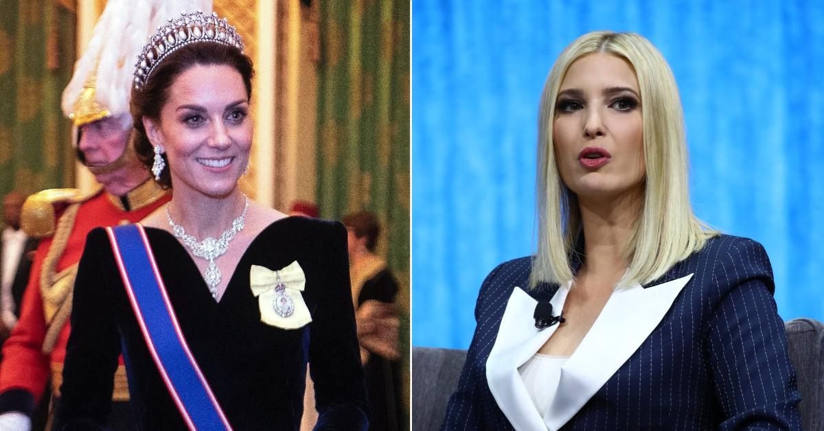 Ivanka Trump & Prince William Seen Chatting At Royal Wedding in Jordan