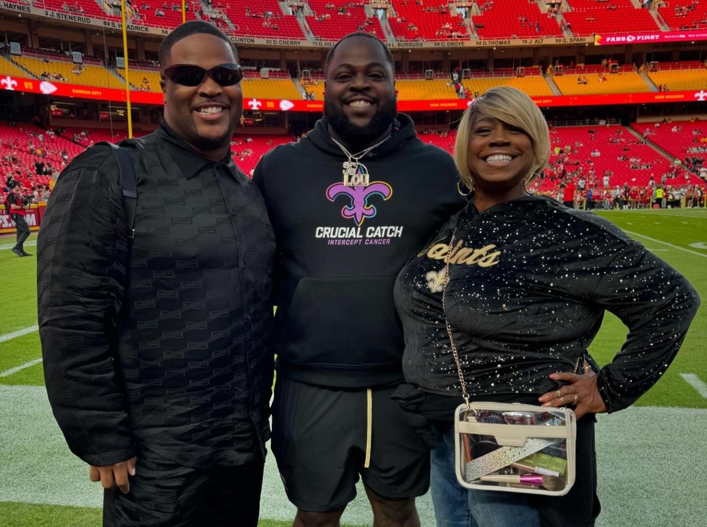 Khalen Saunders Proud Of Brother Kam's Eras Tour Run With Taylor Swift