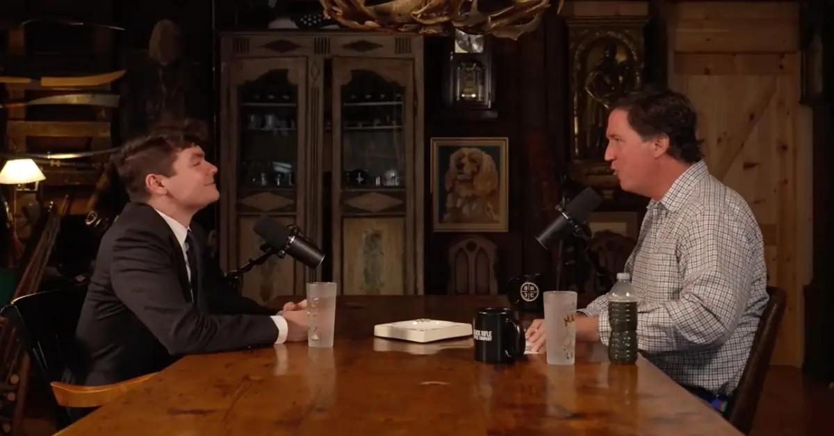 J.D. Vance Lashes Out Against 'Scumbags' Attacking Tucker Carlson's Son