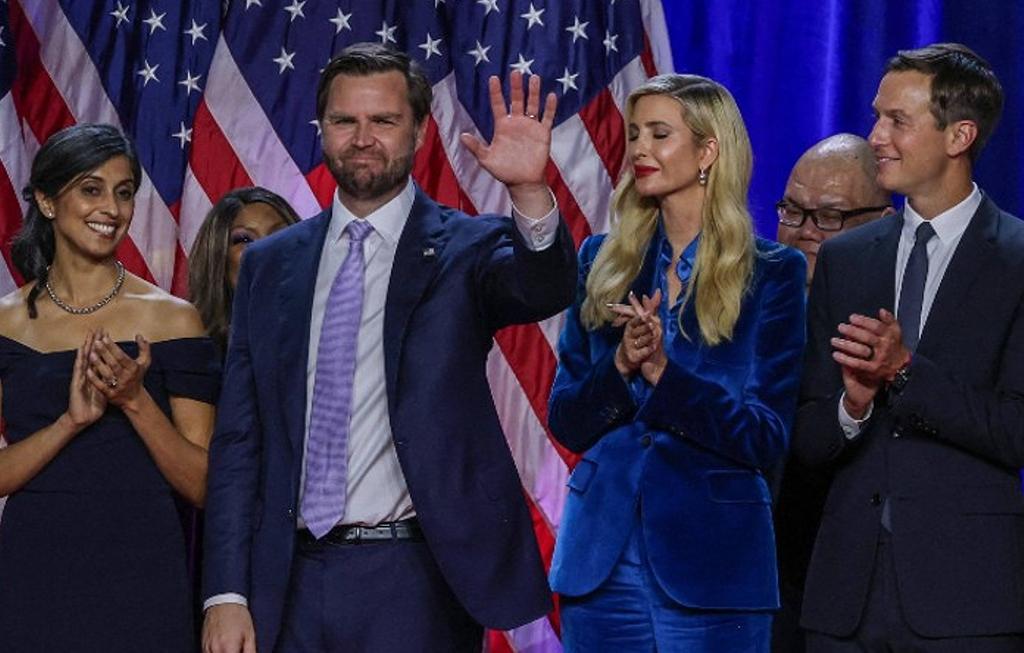 Ivanka Trump Sparks Confusion After Wearing Blue To Election Party