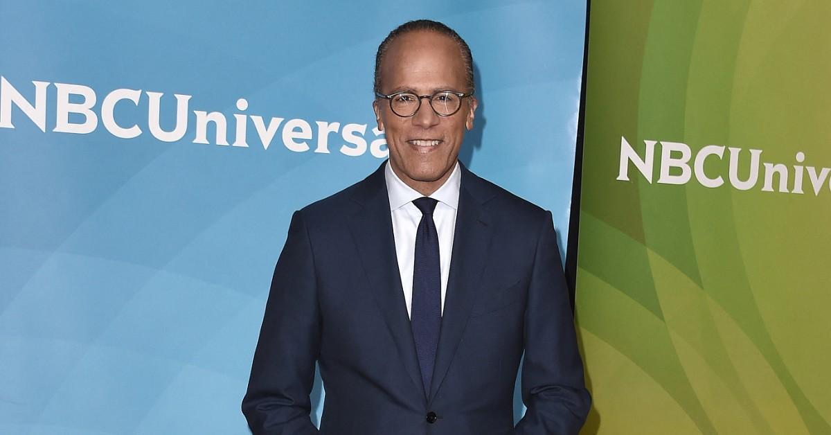 Lester Holt Announces He's Leaving Role At NBC Nightly News
