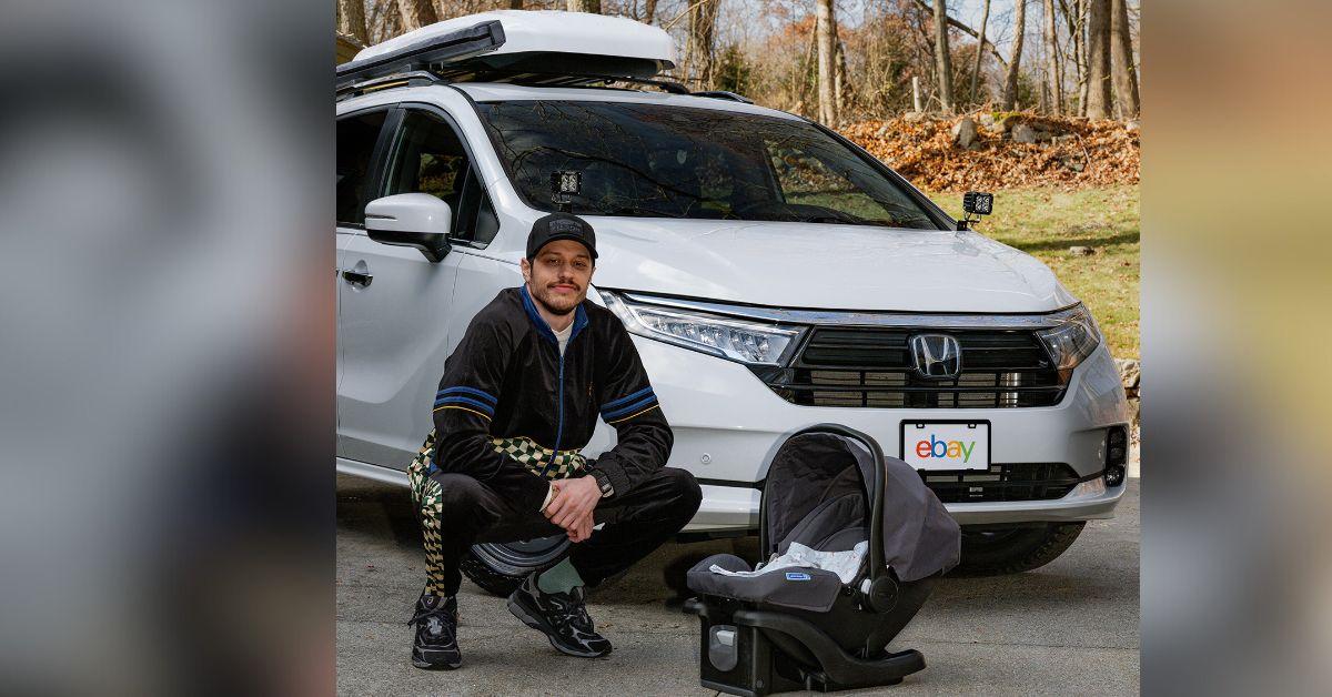 Pete Davidson Builds The Ultimate Dad Van With eBay