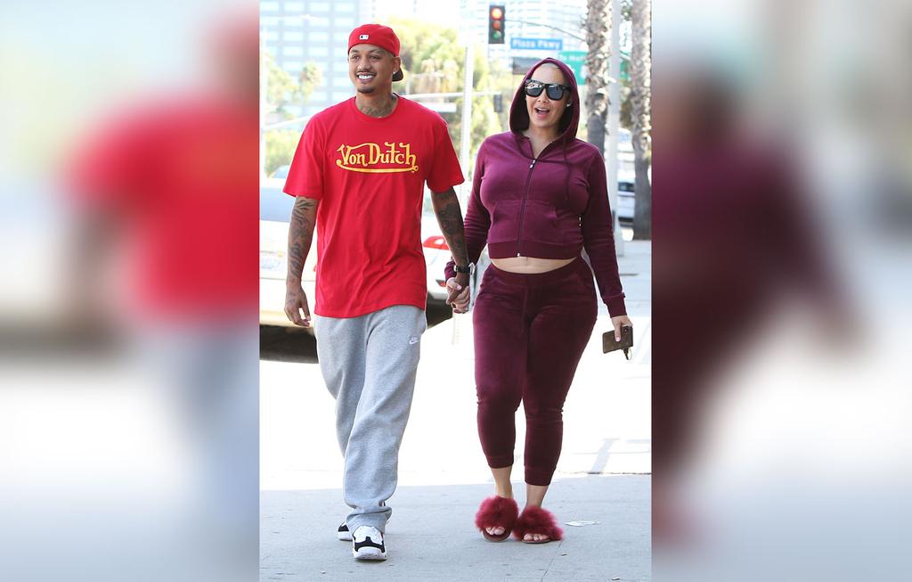 Amber Rose Reunites With Ex Wiz Khalifa After Split From Alexander Edwards