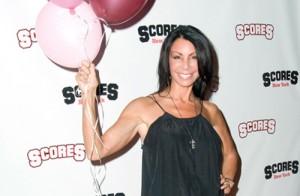 Danielle Staub Celebrates At Strip Club