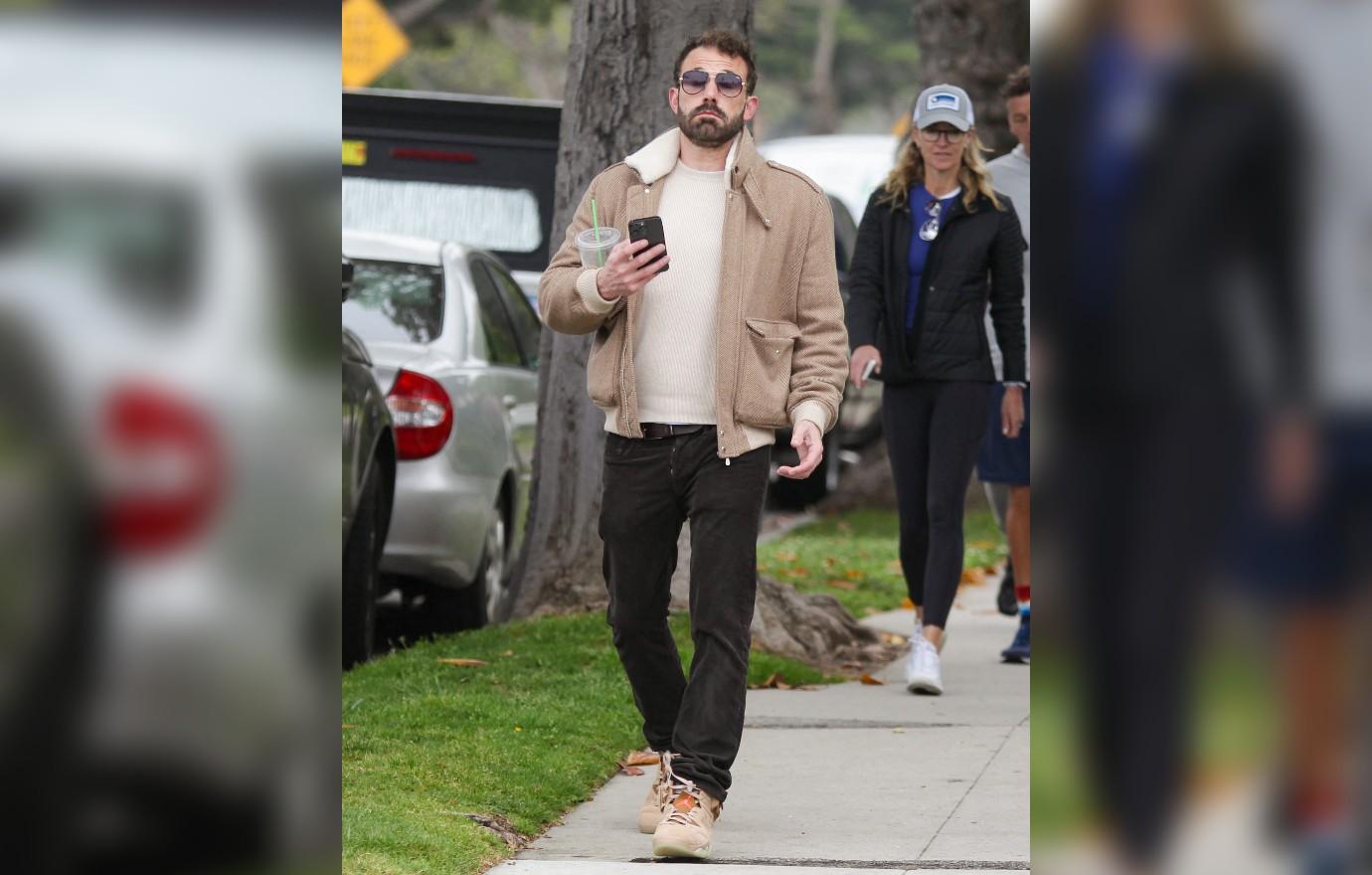 Ben Affleck Makes Chic Outing In Los Angeles: Photos