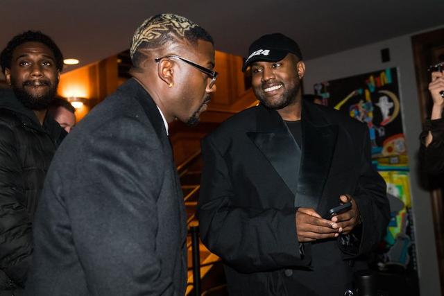 Kanye West Poses With Will Smith After Flight From Dubai To L.A.
