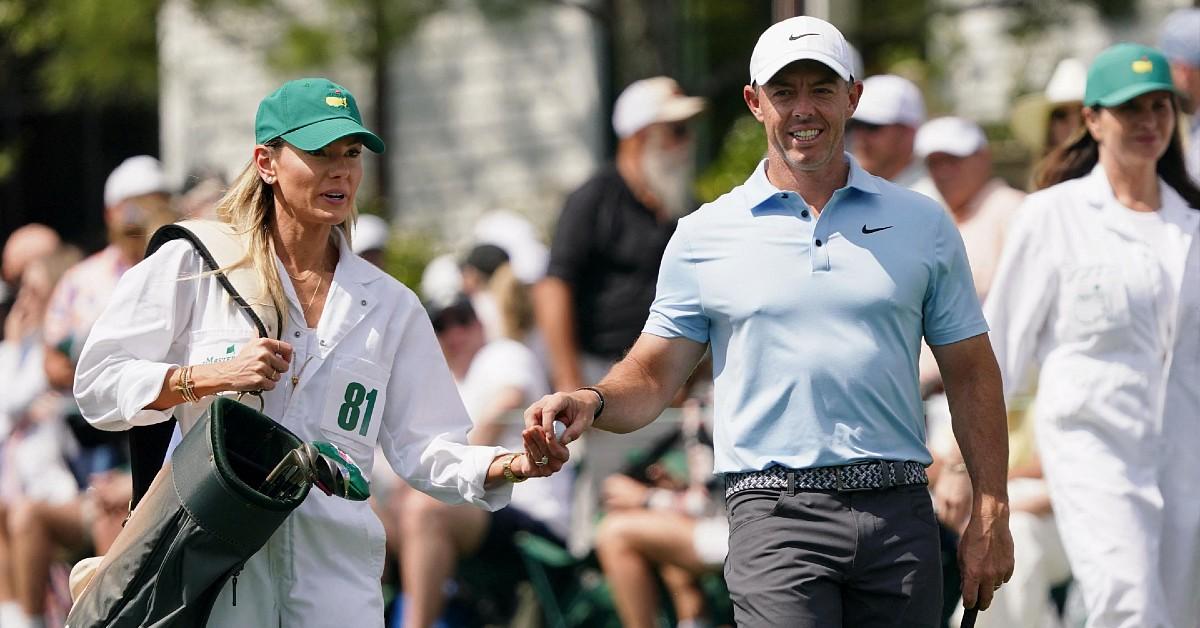 Rory McIlroy Kisses Wife Erica Stoll’s Forehead At 2025 Masters