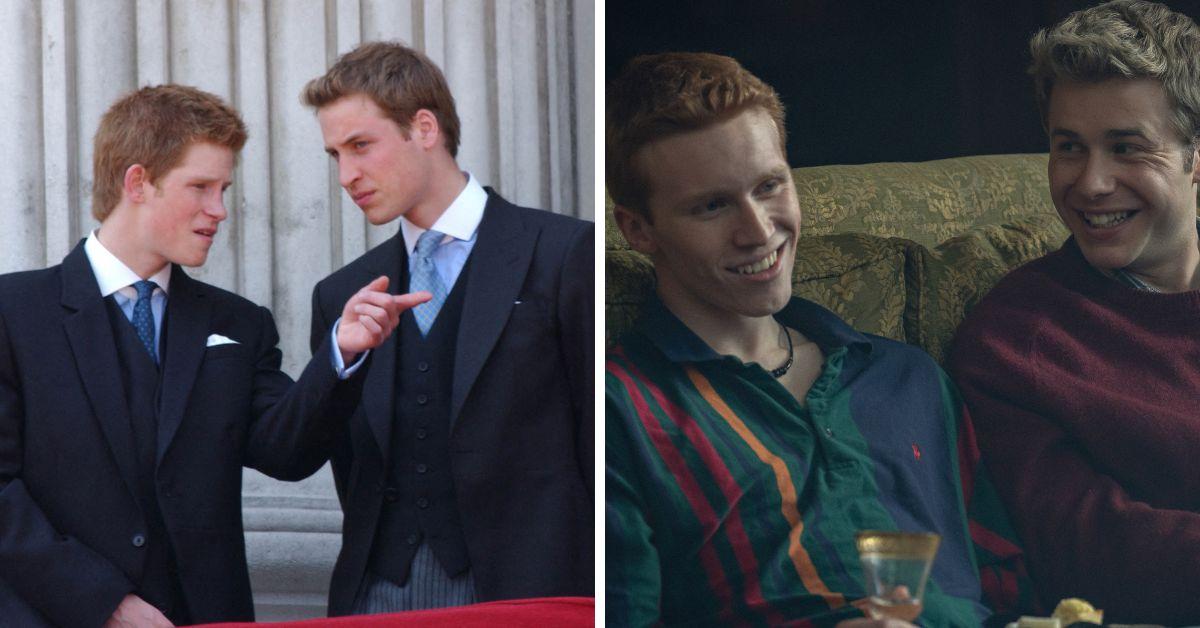 Prince Harry Is Portrayed As 'Jealous' Of Prince William In 'The Crown'