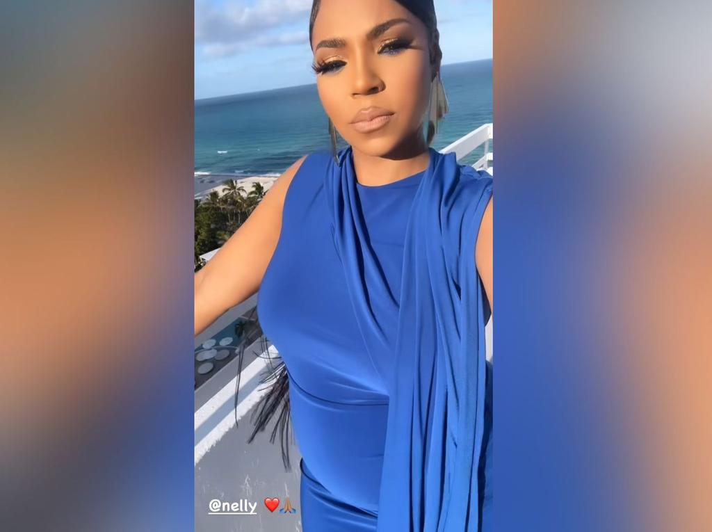 Ashanti Shows Off Baby Bump After Pregnancy & Nelly News: Photos