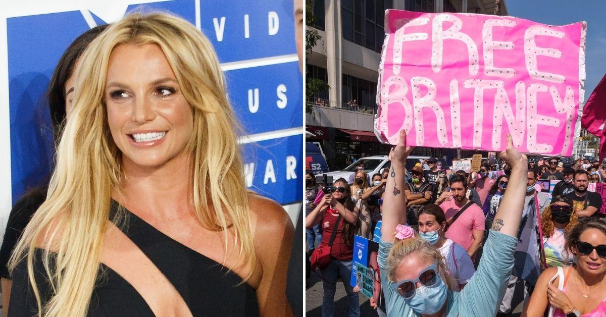 Britney Spears Shows #FreeBritney Movement Love