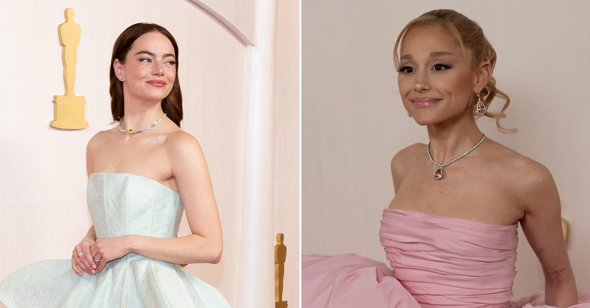 Emma Stone, Ariana Grande & More Stun At 2024 Oscars: Photos