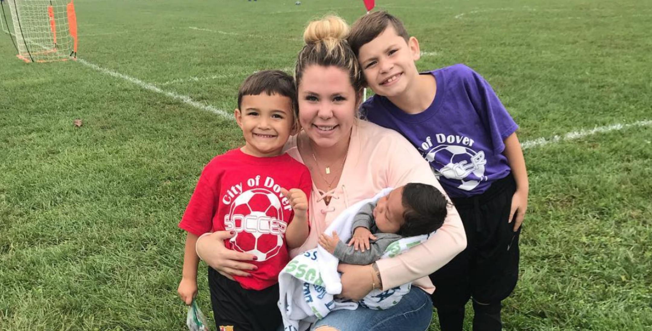 Kailyn Lowry's Latest Photo With All Her Boys Will Melt Your Heart