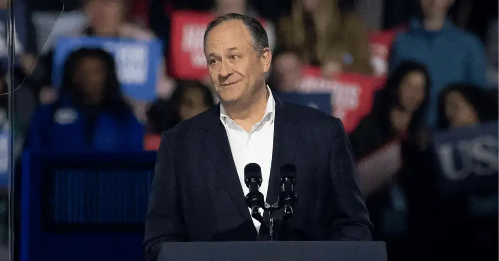 Doug Emhoff Confronts GOP Senator's Husband Over Kamala Harris Snub