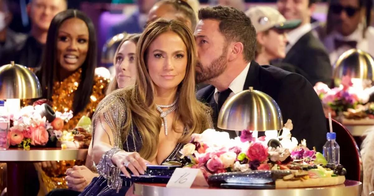 Jennifer Lopez And Ben Affleck Aware Of Going Viral Grammy Seat Filler