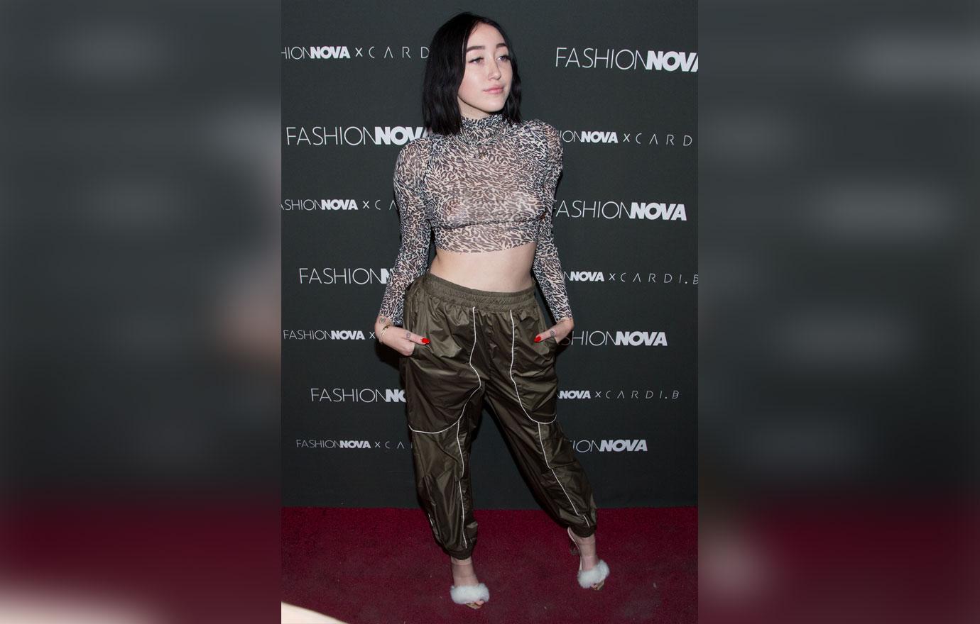 Noah Cyrus Goes Braless In A See Through Shirt At Cardi B Event 0641
