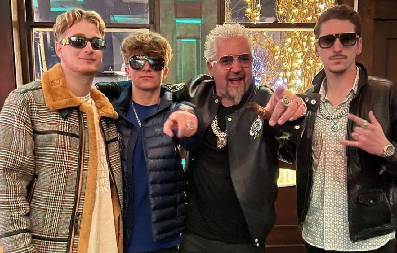 Guy Fieri Takes Shirtless Selfie To Celebrate 'Last Workout' Of 2023