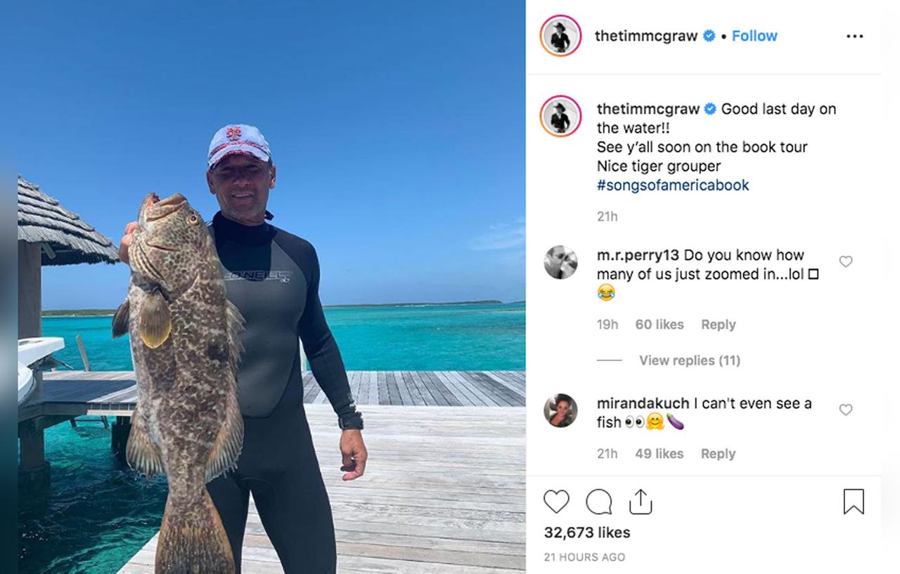 Tim McGraw Shows Off His ‘Impressive’ Abs On Instagram