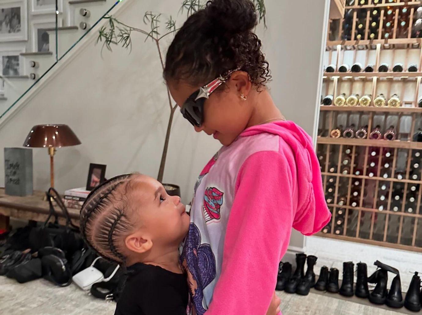 Kylie Jenner Shares New Photos Of Kids Stormi & Aire On Mother's Day