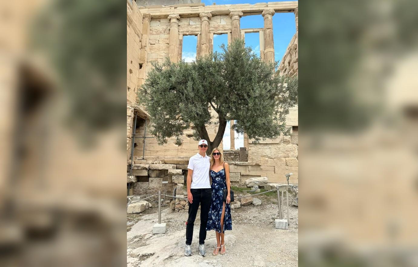 Ivanka Trump & Husband Jared Kushner Vacation In Greece: Photos