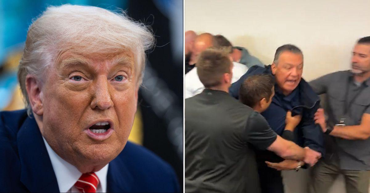 Donald Trump Attempted to Justify Senator Getting Tackled By Police