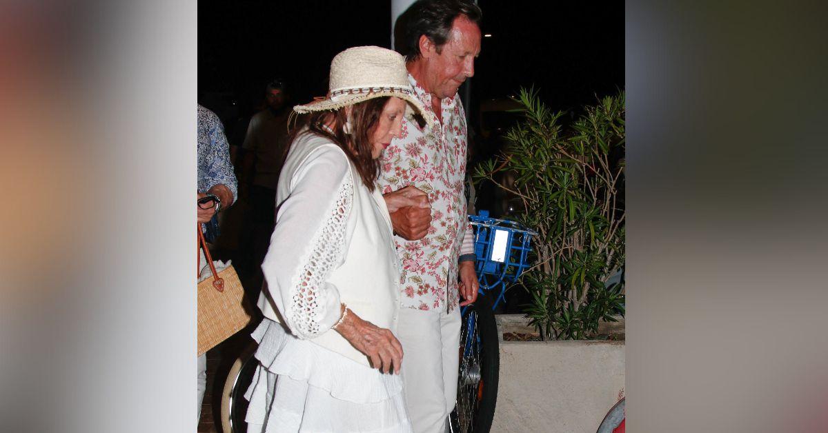 Joan Collins Looks Timeless In St. Tropez With Her Husband: Photos