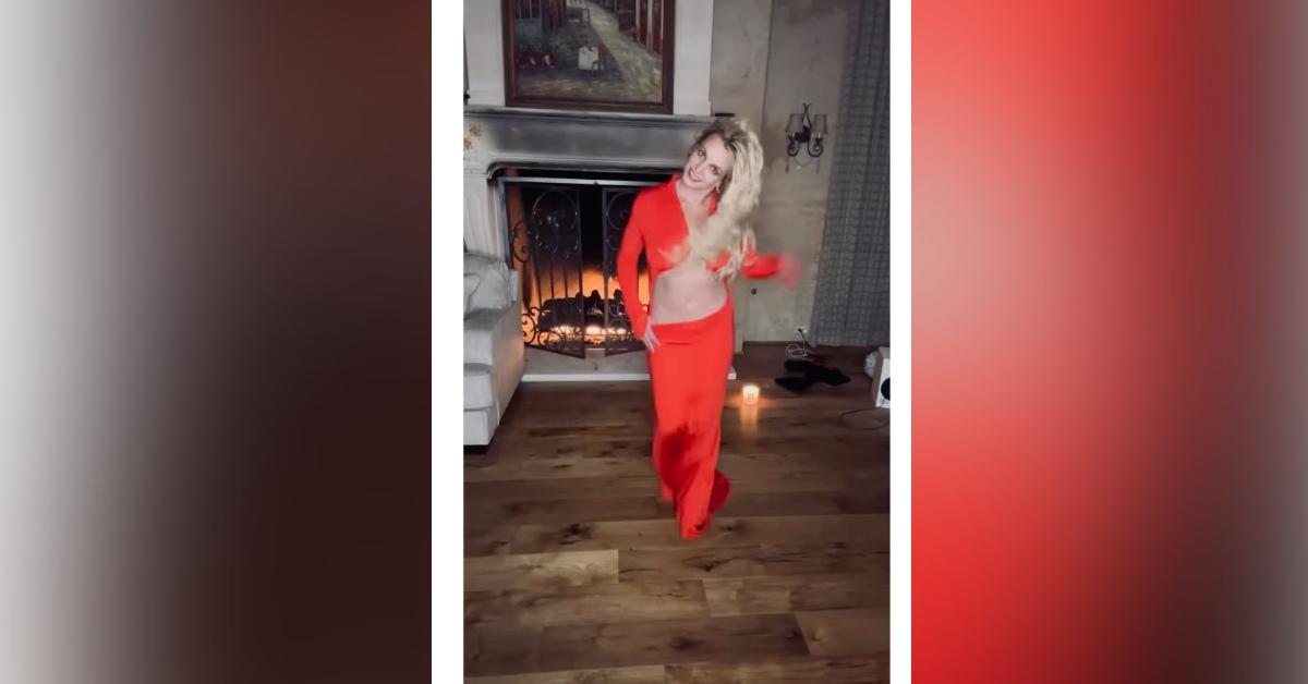 Britney Spears Shows Off Abs & Tattoos In Cut-Out Dress: Photos