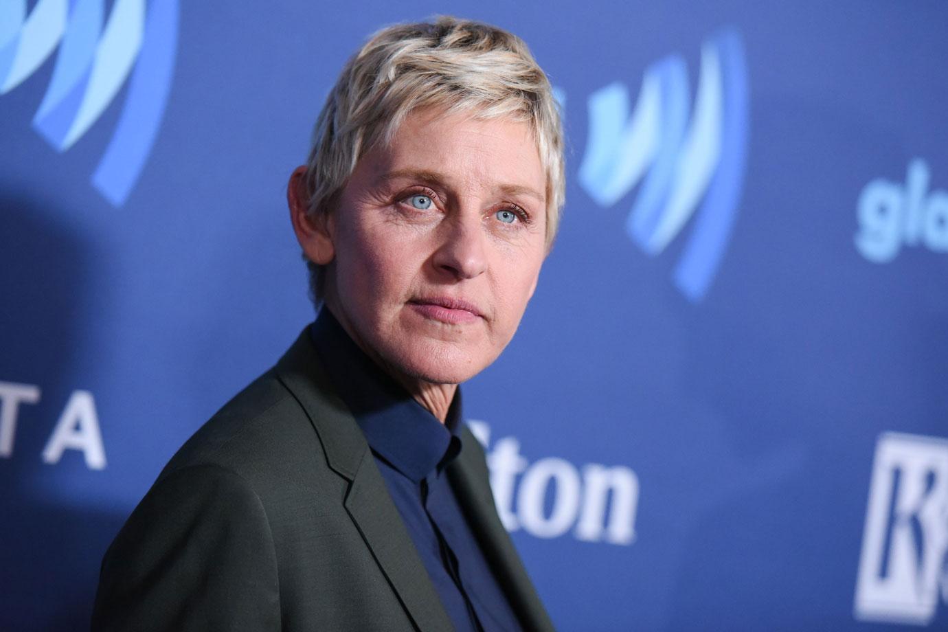 Ellen DeGeneres Unveils Shaved Head & Silver Strands After Disaster Dye Job