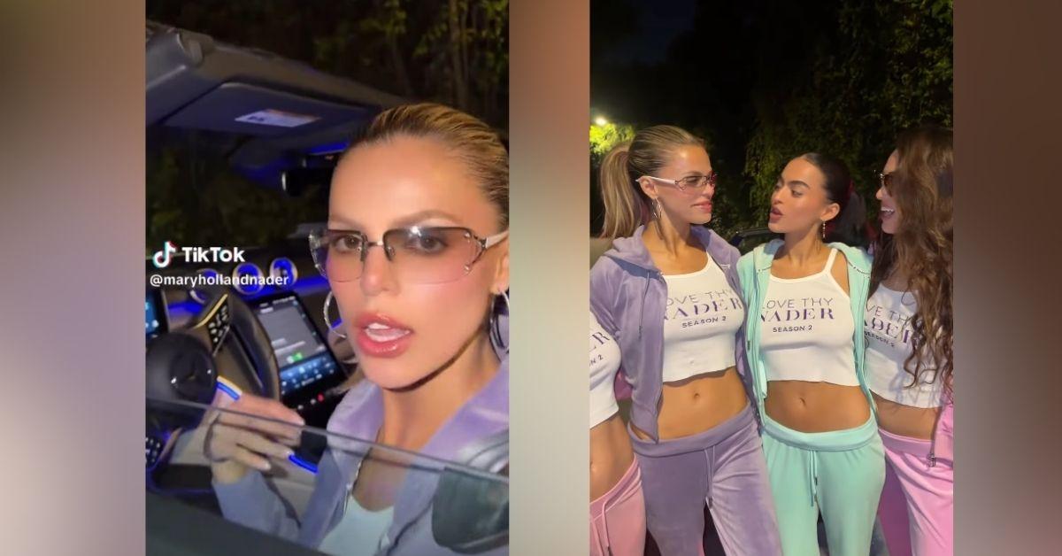 Brooks Nader Nearly Has A Nip Slip In Scandalous Snap